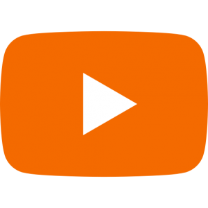 Icône Youtube orange