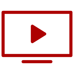 Red video icon