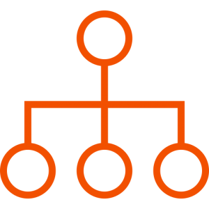 Symbole de groupe orange (symbole PNG)