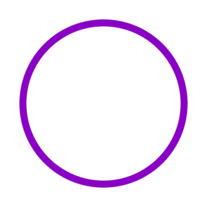 Ícone de círculo roxo (símbolo png)