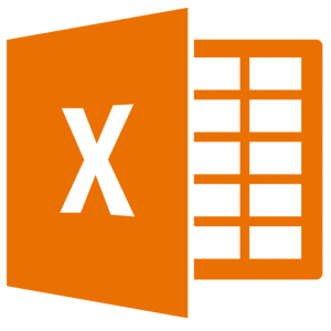Excel icon (png symbol) orange