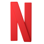Icono original de Netflix (símbolo del logotipo png)