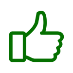 Ícone verde como (símbolo png)