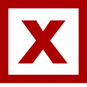 Excel logo (png icon) red