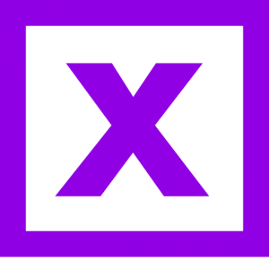 Logo Excel (icône png) violet