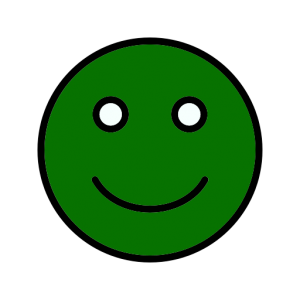 Smiley vert (icône png)