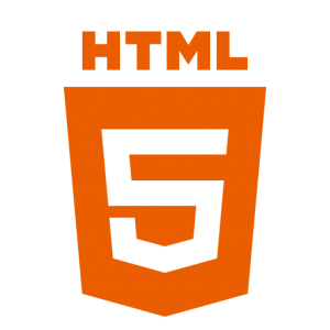 Orange HTML icon (png logo symbol)