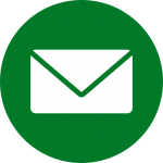 Ícone de e-mail verde (símbolo png)