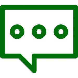Chat symbol (png icon) green