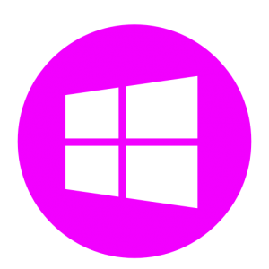 Windows logo (png icon) pink