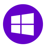 Logotipo do Windows (ícone png) roxo
