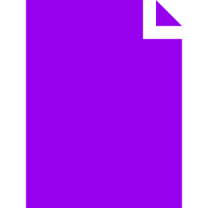 Purple file and document symbol (png icon)