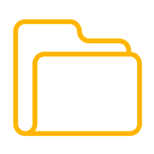 Yellow project icon (png symbol)