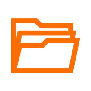 Project symbol (png icon) orange
