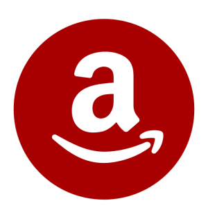 Amazon icon (png logo symbol) red