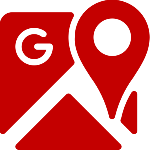 Google Maps icons (PNG symbols) Red