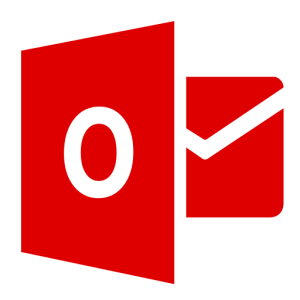 Outlook icon (PNG symbol) red