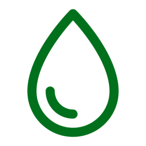 Water icon (png symbol) green