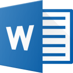 Icono original de Microsoft Word (logotipo png)