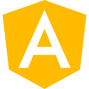Angular icon (logo and symbol png) yellow