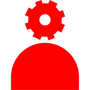 Admin symbol (png symbol) red