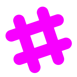 Pink Slack icon (png symbol)