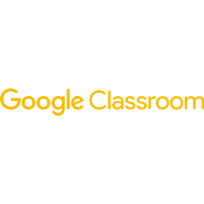Icono de Google Classroom (símbolo/logotipo png) amarillo